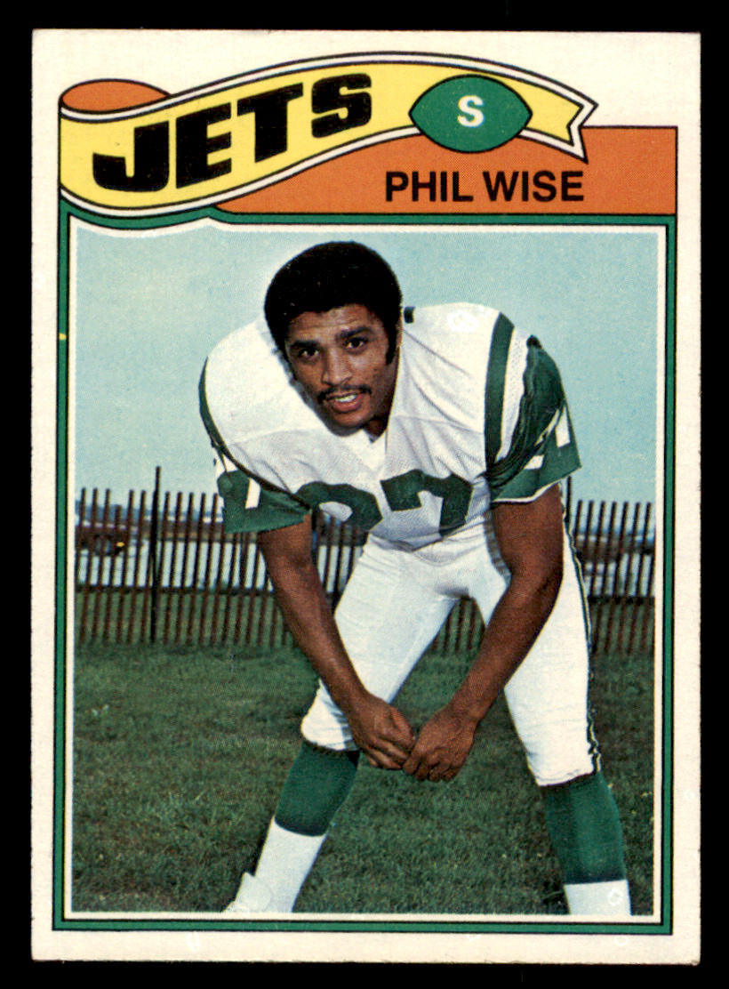 1977 Topps Phil Wise # 377 New York Jets | eBay