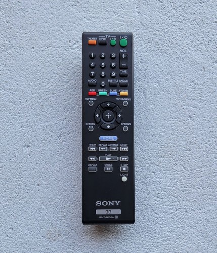 SONY BD RMT-B105A Blu-Ray Player Remote Control, Pre-owned, Tested. | eBay