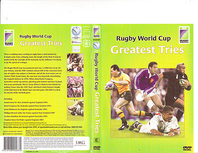Rugby World Cup-Greatest Tries-1986-Rugby IRB-DVD | eBay