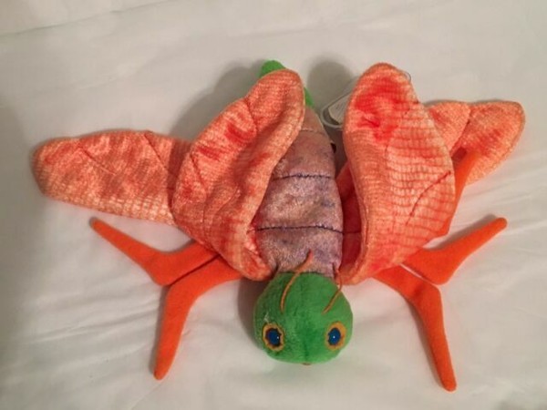 Glow 2000 Ty Beanie Babies 6in Lightening Bug Insect 3up Boys Girls ...