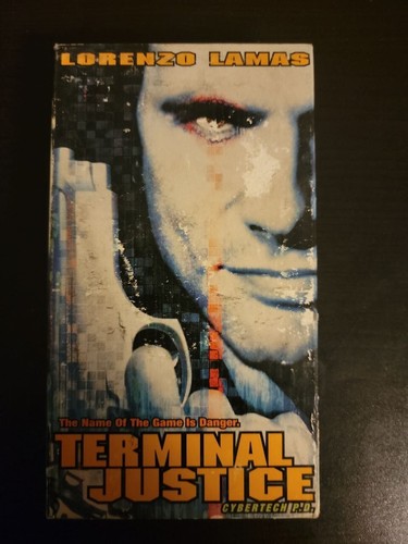 Terminal Justice: Cybertech P.D. (VHS, 1998) Lorenzo Lamas *BUY 2 GET 1 ...
