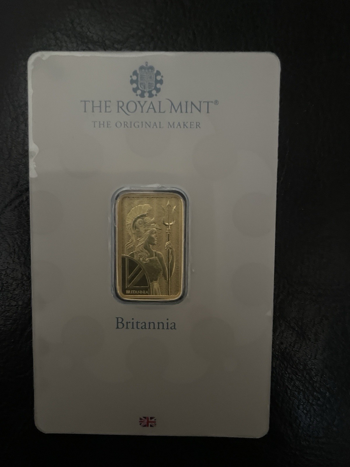 Royal Mint Britannia 5 Gram Gold Bar - Large Assay Card | eBay