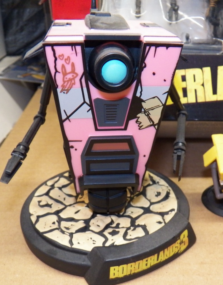 Borderlands McFarlane Toys Claptrap Deluxe Figure Golden Keys Sealed ...