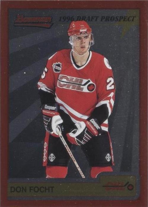 1995-96 Bowman - Draft Prospects Dan Focht #P20 (RC) for sale online | eBay