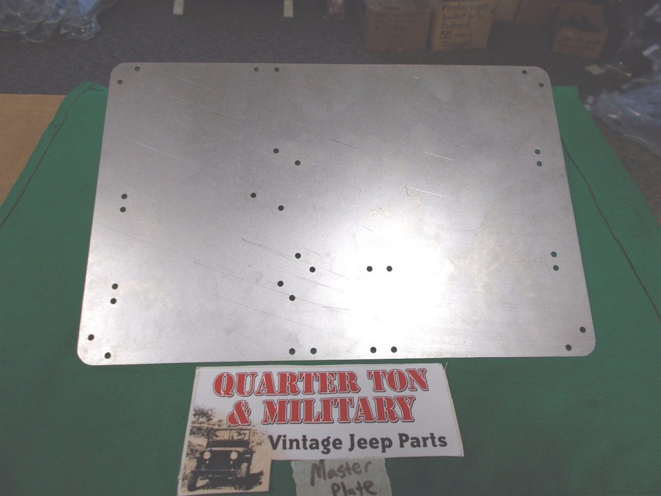 Dash Master Data plate M-series Fits jeep Willys M38 M38A1 M170 (P80 ...