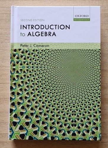 Introduction to Algebra by Peter J. Cameron (English) Hardcover Book ...