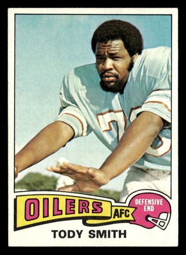 Tody Smith 1975 Topps Card #112 Houston Oilers | eBay