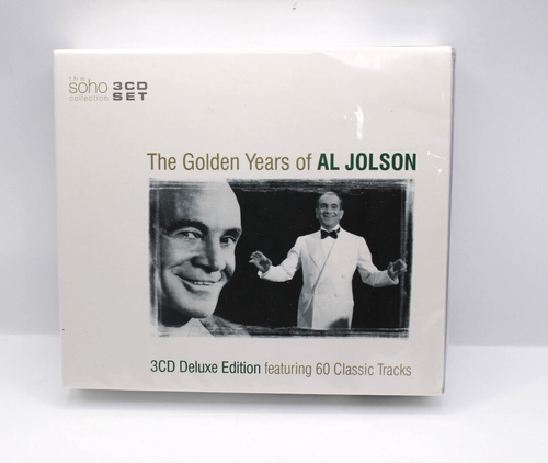 Al Jolson - The Golden Years of Al Jolson (CD) - Brand New & Sealed ...