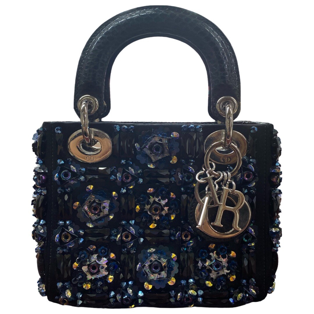 Christian Dior Mini Lady Dior Python Limited Edition … - Gem