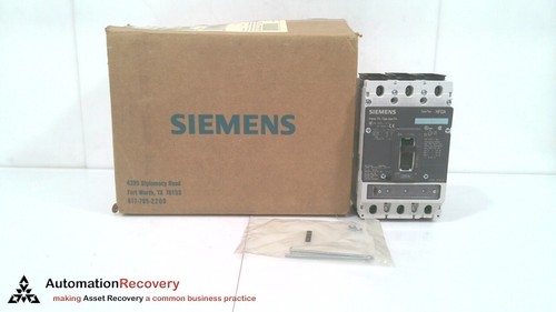 SIEMENS 3VL3125-2GE33-0AA0, CIRCUIT BREAKER VL 250 UL; FG, HFX3P250 ...