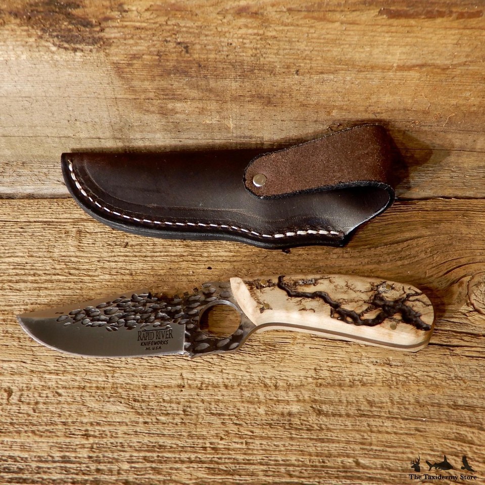 #19197 P+ | Kodiak XL Hammer-forged Knife with Thunderstruck Maple ...