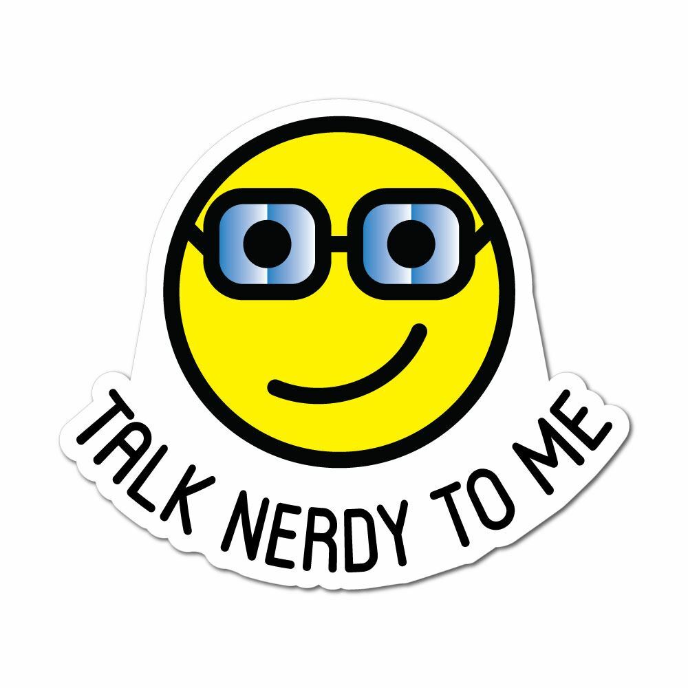 Geek Decal Nerd Stickers