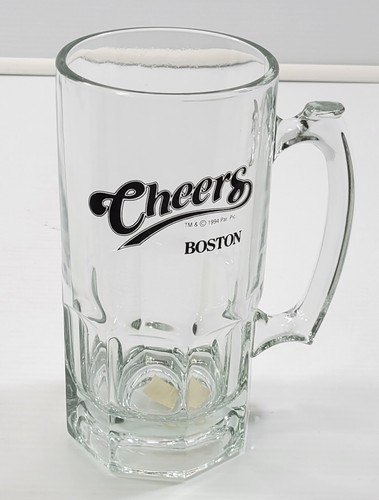 MN) Vintage 1994 Cheers Boston Sitcom Tall Glass Beer Mug | eBay