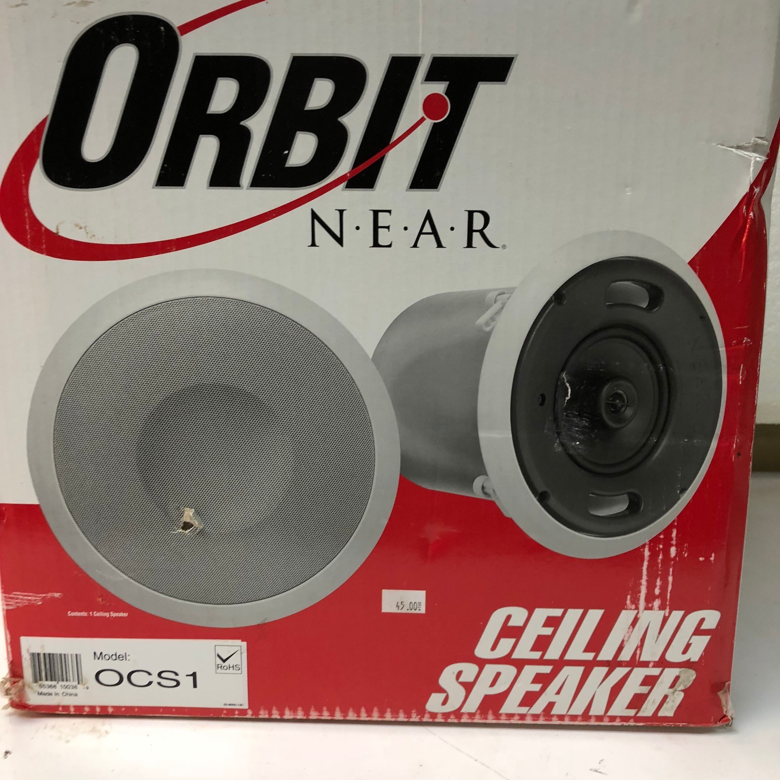 Bogen OCS1 ORBIT CEILING SPEAKER NEAR COLOR White New in the box | eBay