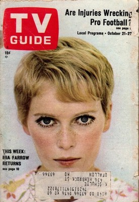1967 TV Guide October 21 - Mia Farrow; Don Knotts; High Chapparal ...