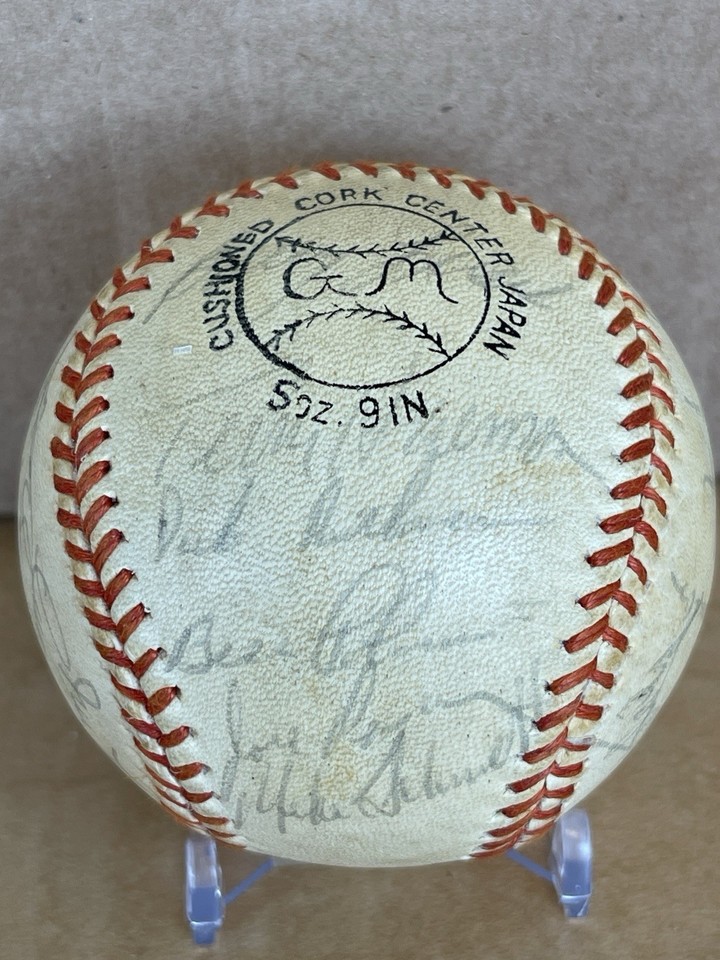 1973 Philadelphia Phillies Team Autographed AAA Official Baseball 25 ...