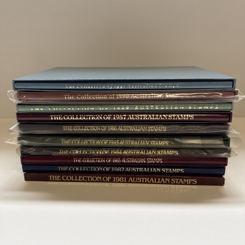 1981-1991 The Collection of Australian Stamps (Australia Post Annual ...