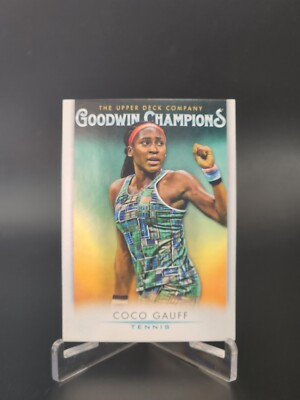 Coco Gauff Goodwins Champions Rookie Card | eBay
