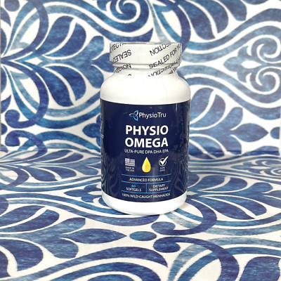 PHYSIOTRU Physio Omega - Omega 3 Dietary Supplement 60 Soft Gel EXP. 11/2026 | eBay