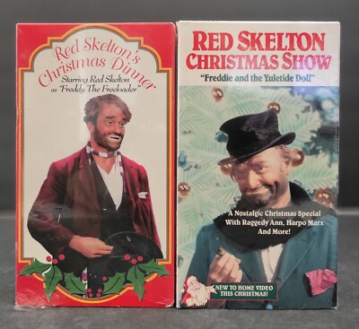 Vintage VHS Red Skelton "Christmas Show" & "Christmas Dinner" Nice! | eBay