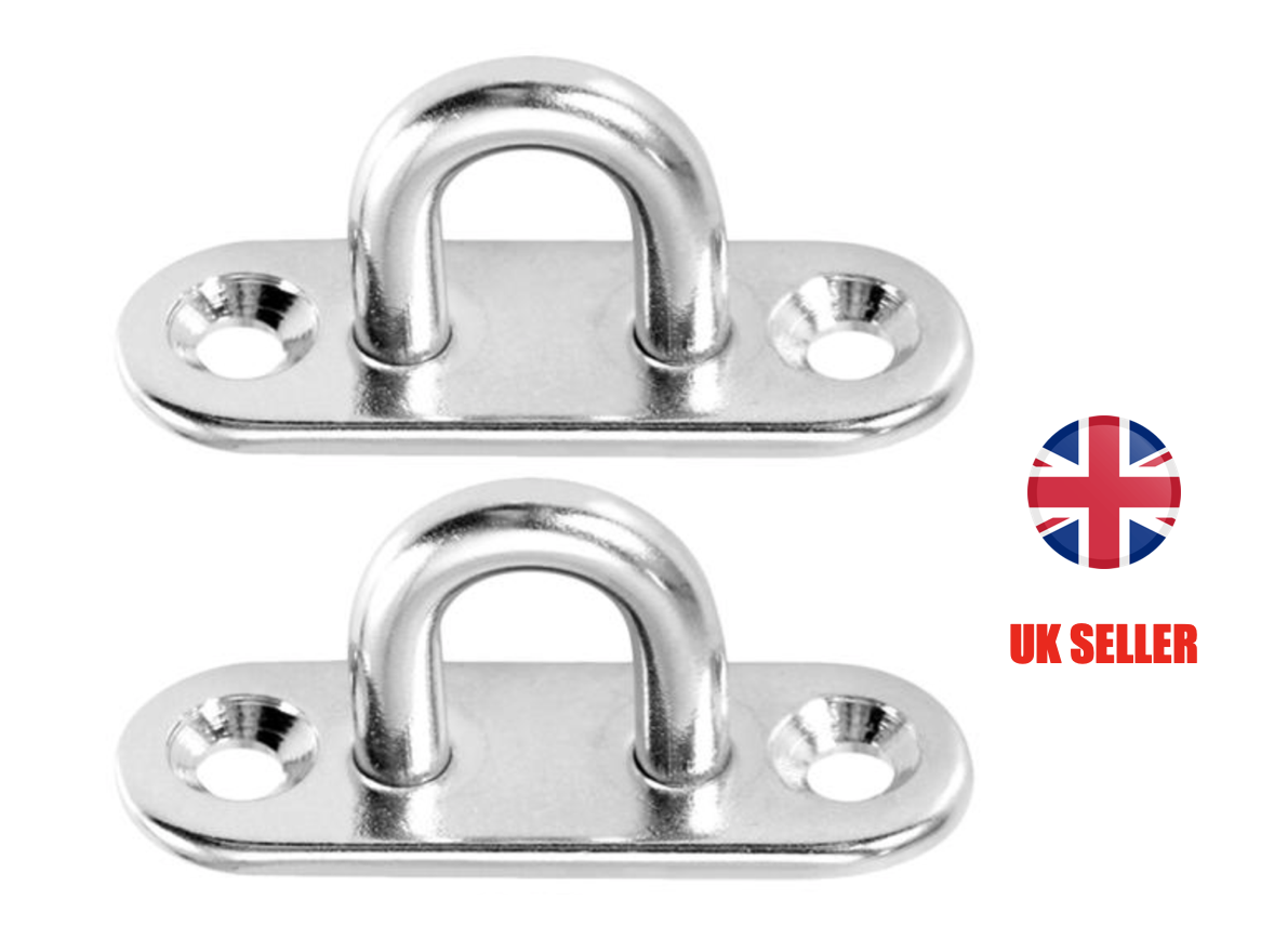 Ceiling Wall Mount U Hook Anchor M8 U shape 304 Stainless Steel M8 ...