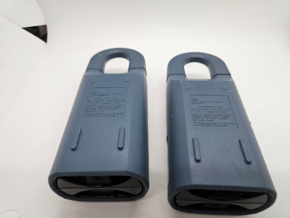 Two GE SUPRA iBox Lockbox Real Estate Key Storage Bluetooth LOCKED, FOR ...