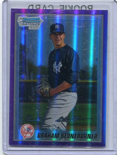 2010 Bowman Chrome - Prospects Graham Stoneburner #BCP208 Purple ...