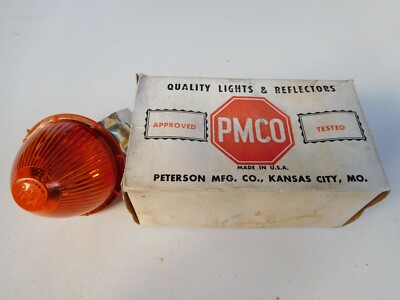 VINTAGE BEEHIVE PMCO AMBER LIGHT PM-110 - includes ORIGINAL BOX | eBay