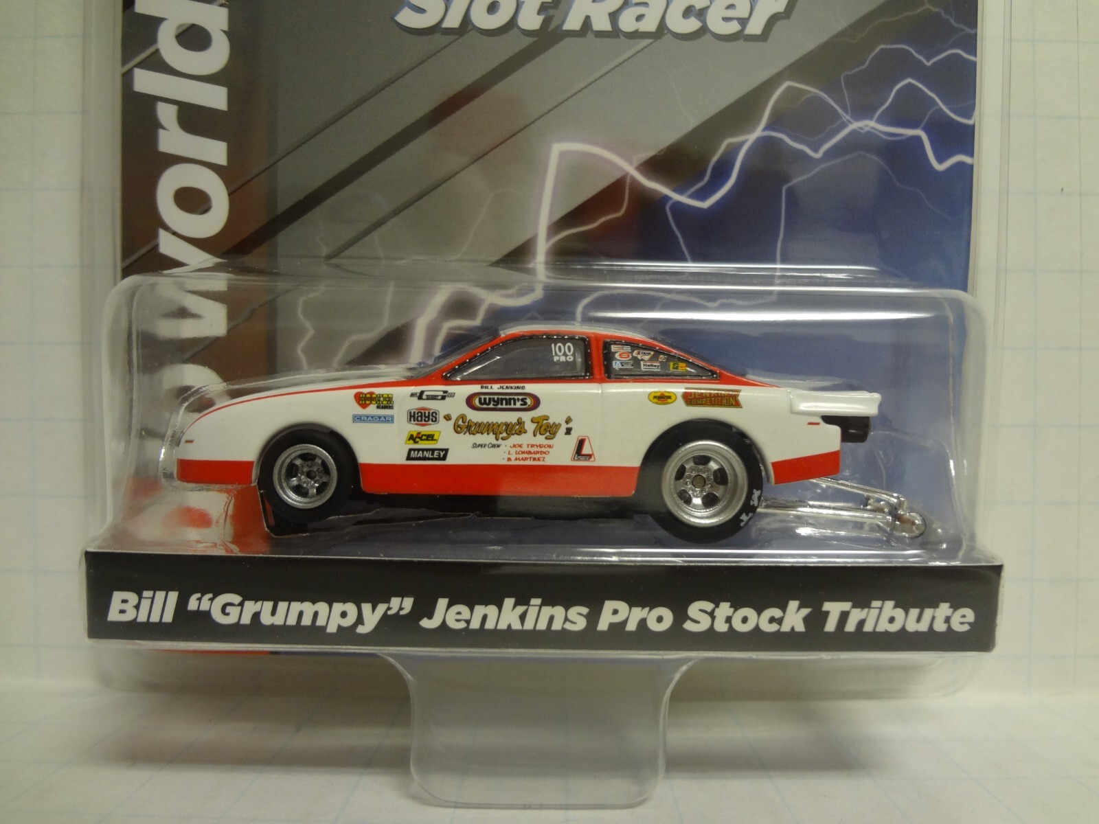 Auto World Bill Grumpy Jenkins Pro Stock Tribute Electric SLOT Racer 4 ...