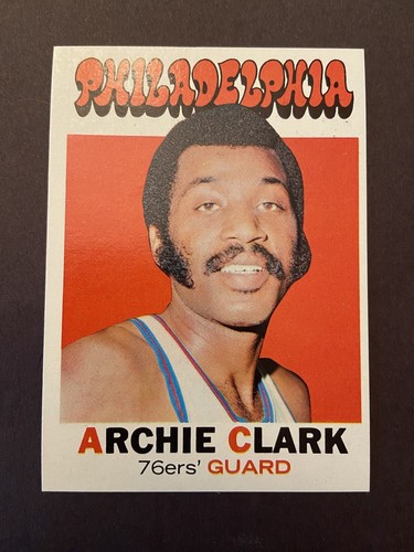 1971-72 Topps Basketball Archie Clark #106 Philadelphia 76ers | eBay