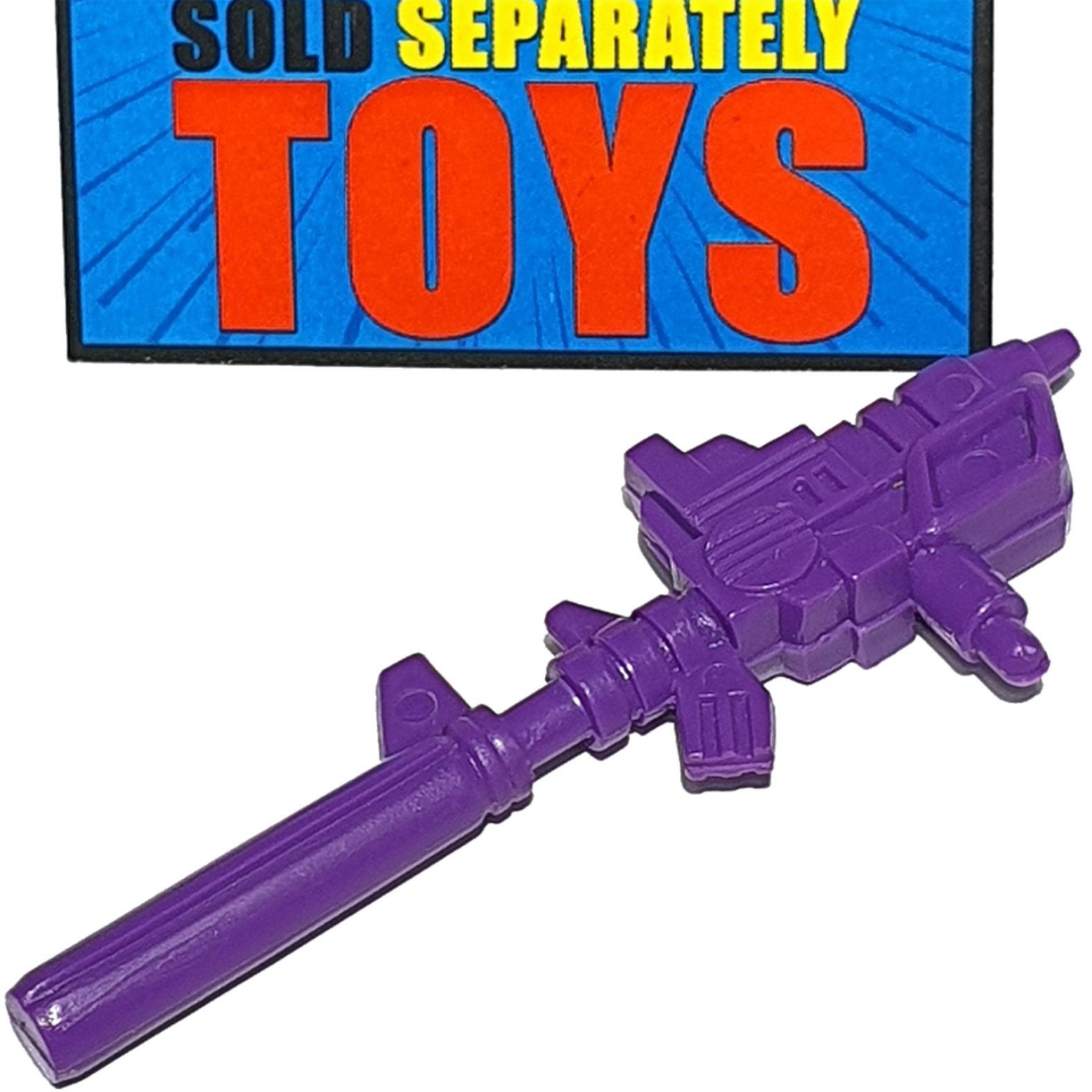 Transformers G2 Mixmaster GUN laser Constructicon #6 Devastator purple ...