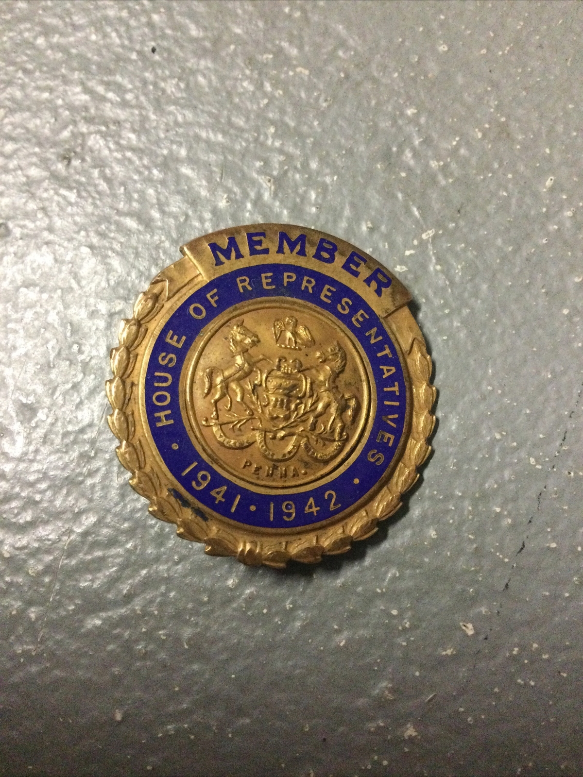 1941 - 1942 PA House of Representatives Member Pin | eBay