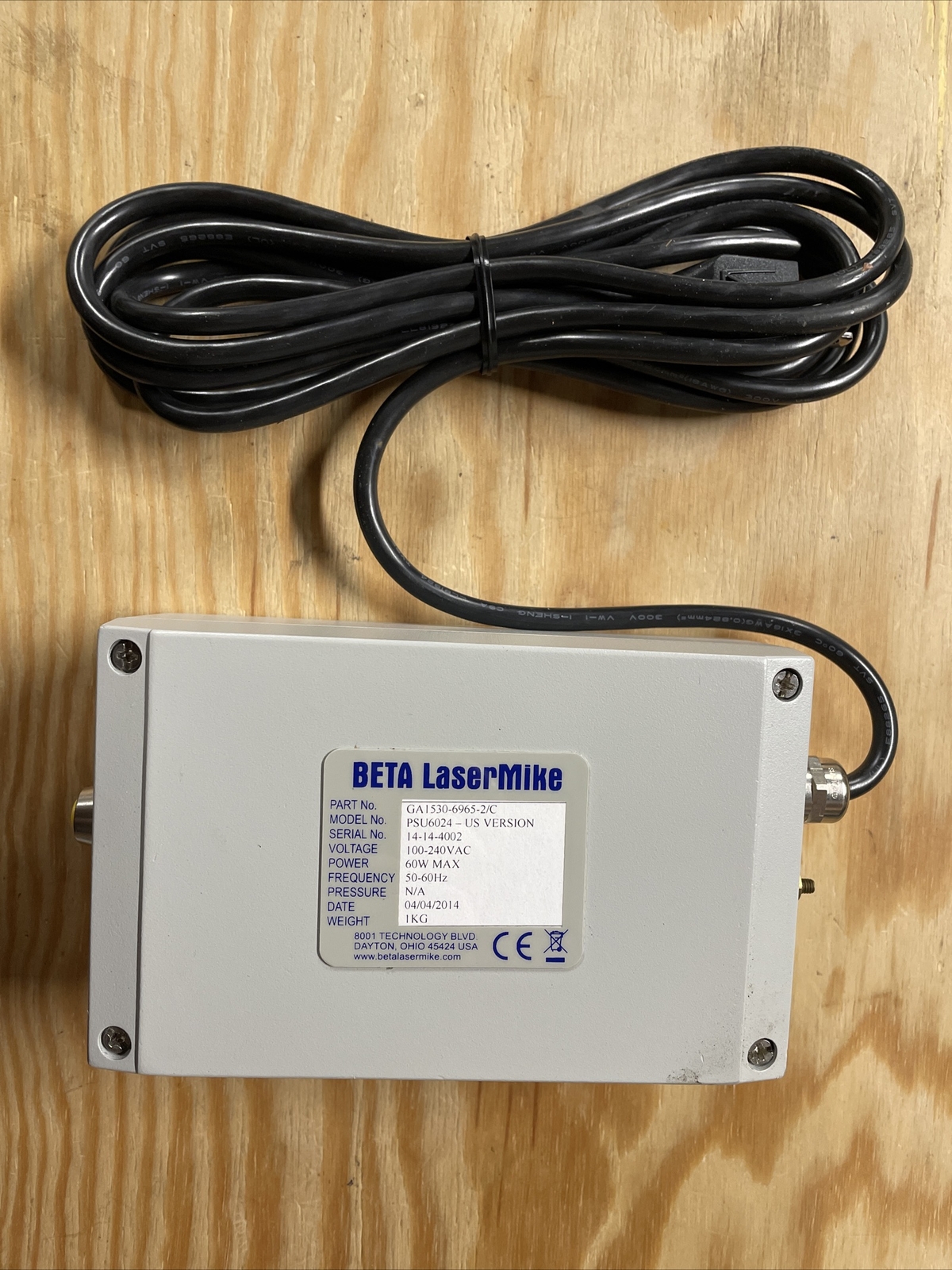 BETA LASERMIKE GA1530-6965-2/C/ PSU6024-us Version | eBay