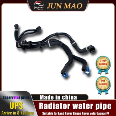 Genuine land rover evoque jaguar engine oil radiator cooling water pipe ...