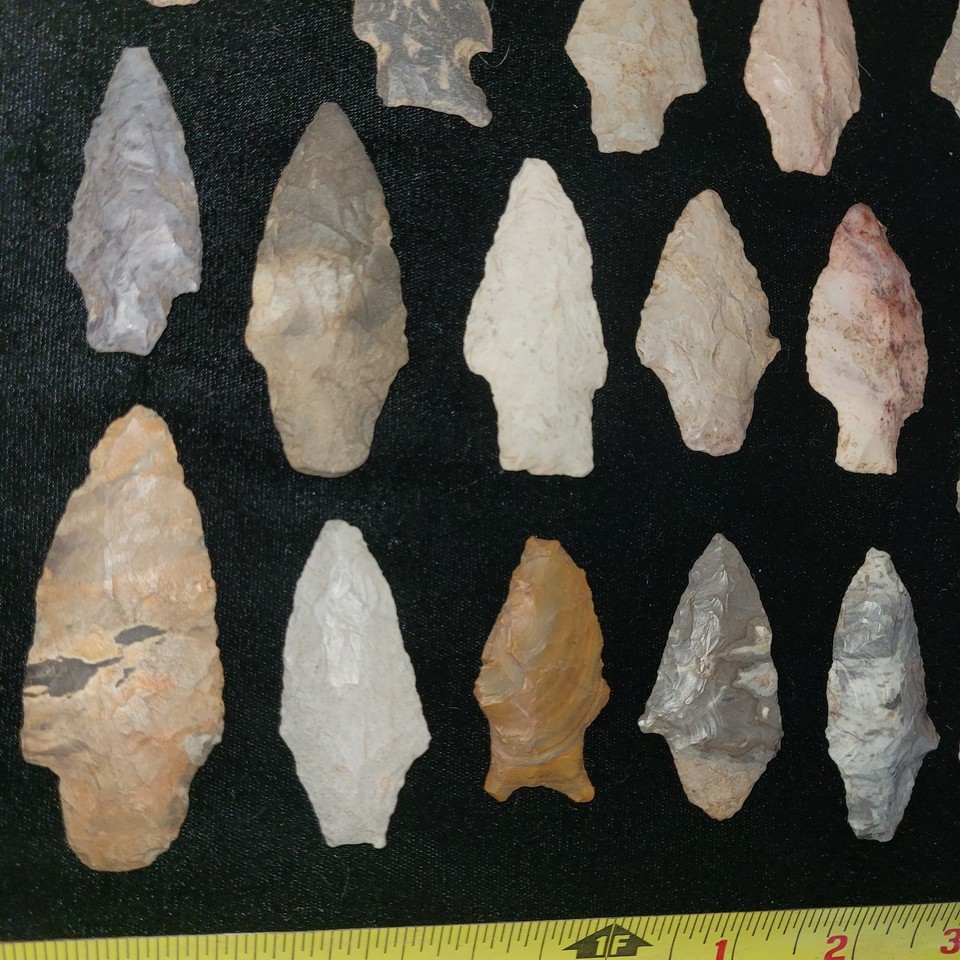 Arrowhead Collection (36) Arkansas Authentic Arrowheads | eBay