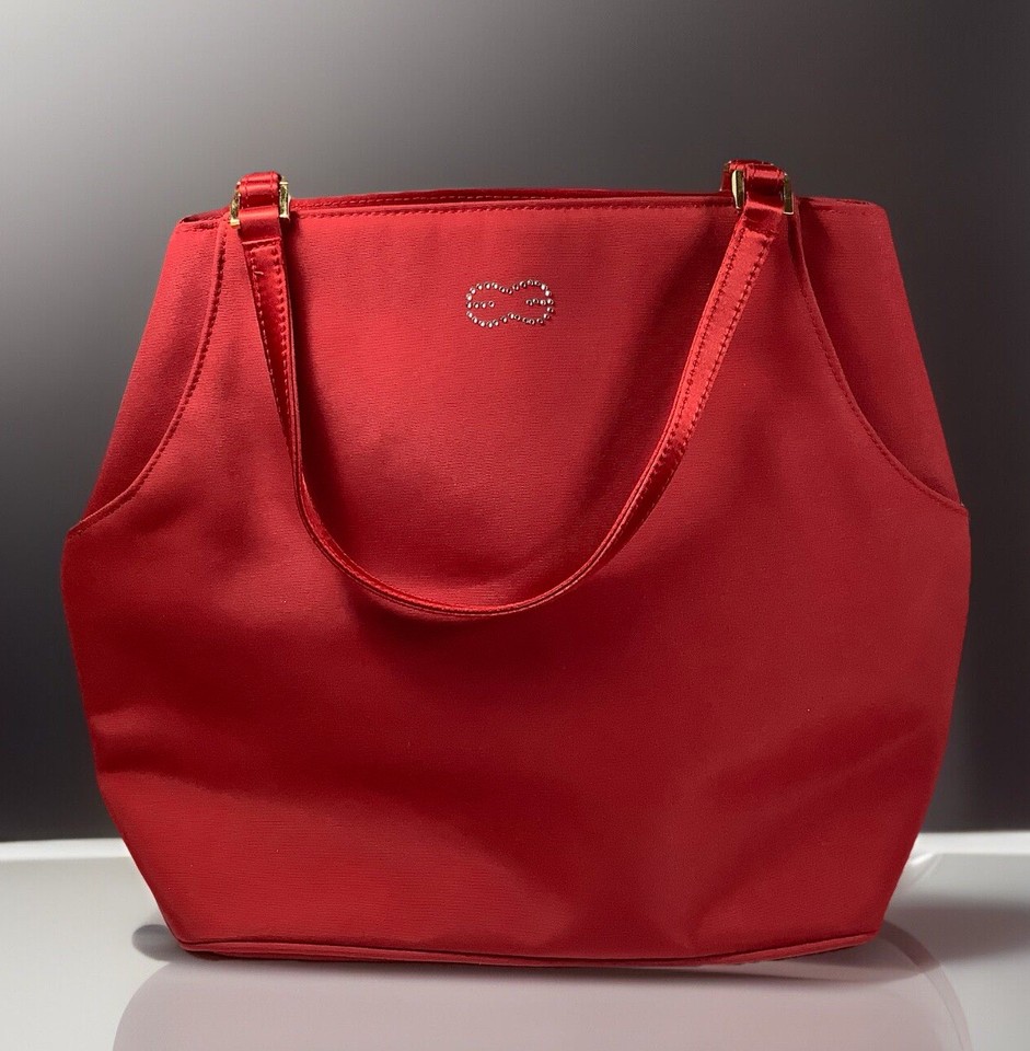 Escada - Beaute Red Tote Bag NEW Nice! | eBay