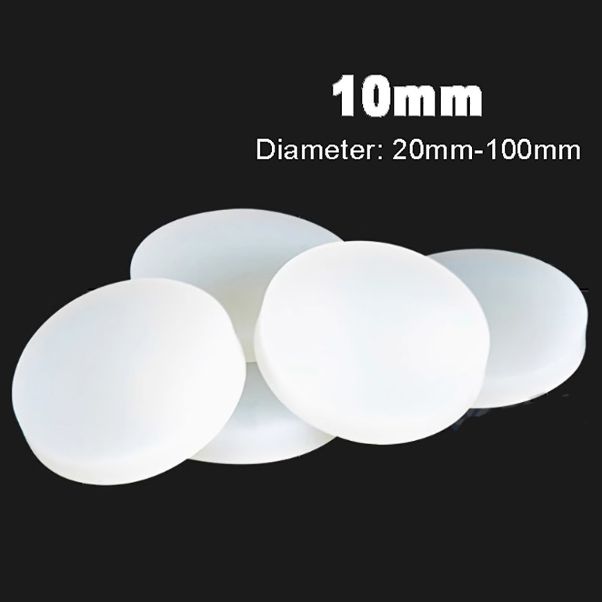Thick 10mm Solid Silicone Disc Discs Round Silicone Pads Pad Sheet ...