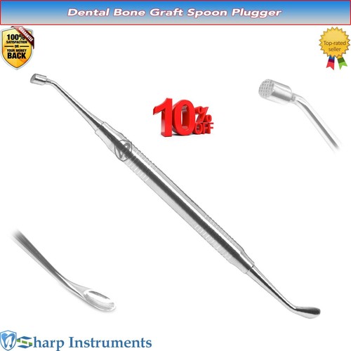 Dental Bone Spoon Grafting Plugger Jovanovic Scoop Pluggers Implant ...