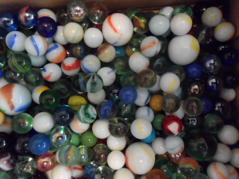 Large Lot Of Vintage Marbles Most in Great Condition 1000 Pec. Plus ! 6 ...