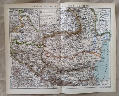 1900-Now - Map Of Romania