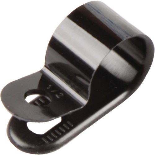 OEX P-Clip 13.5mm Nylon Black 100 Pack ACX1303BK | eBay