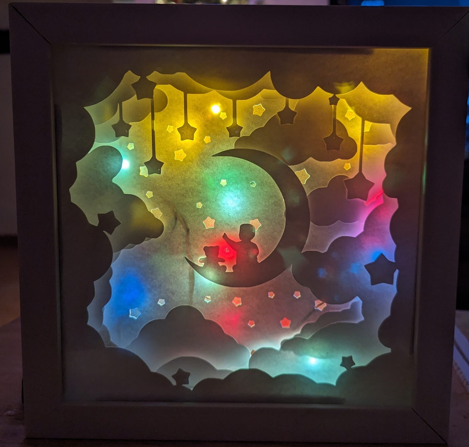 Custom shadow boxes / lightbox / night light | eBay