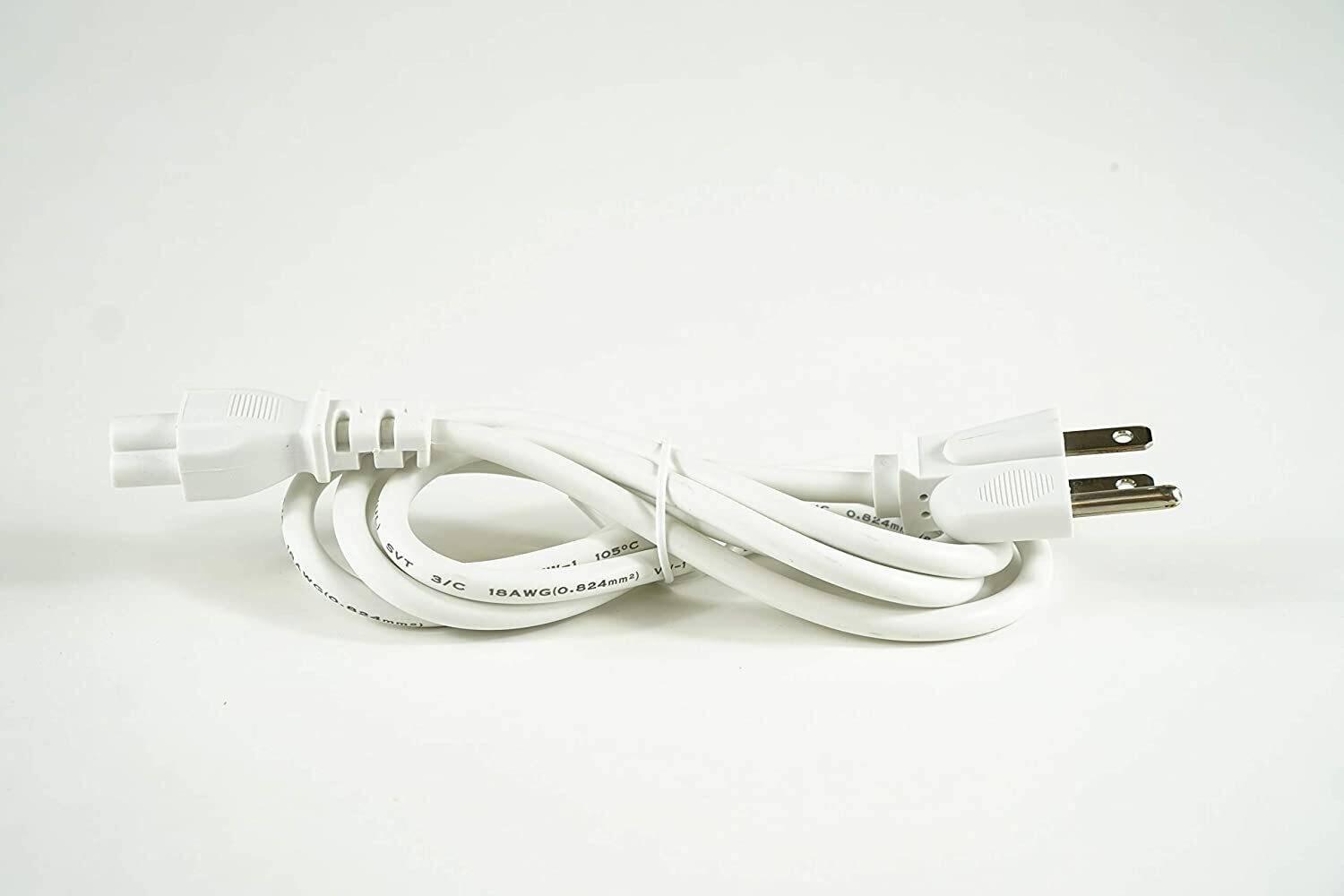 [UL Listed] White 8 Feet Long AC Power Cord for Epson WorkForce WF-7720 ...