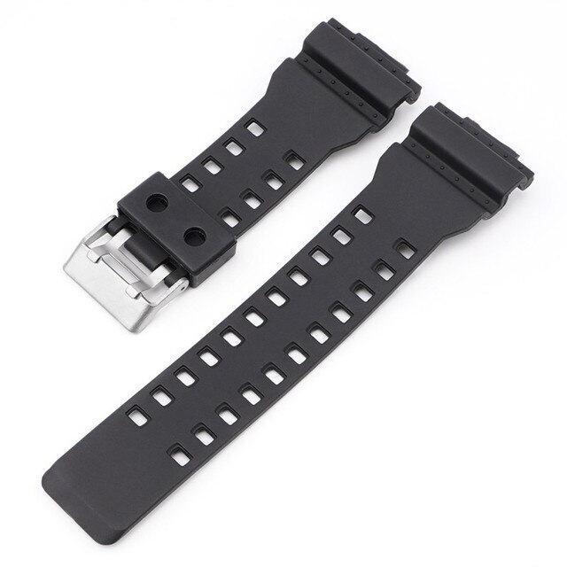 For Casio G-Shock G Shock GA700VB-1A GA-100/110/120 Silicone Watch Band ...