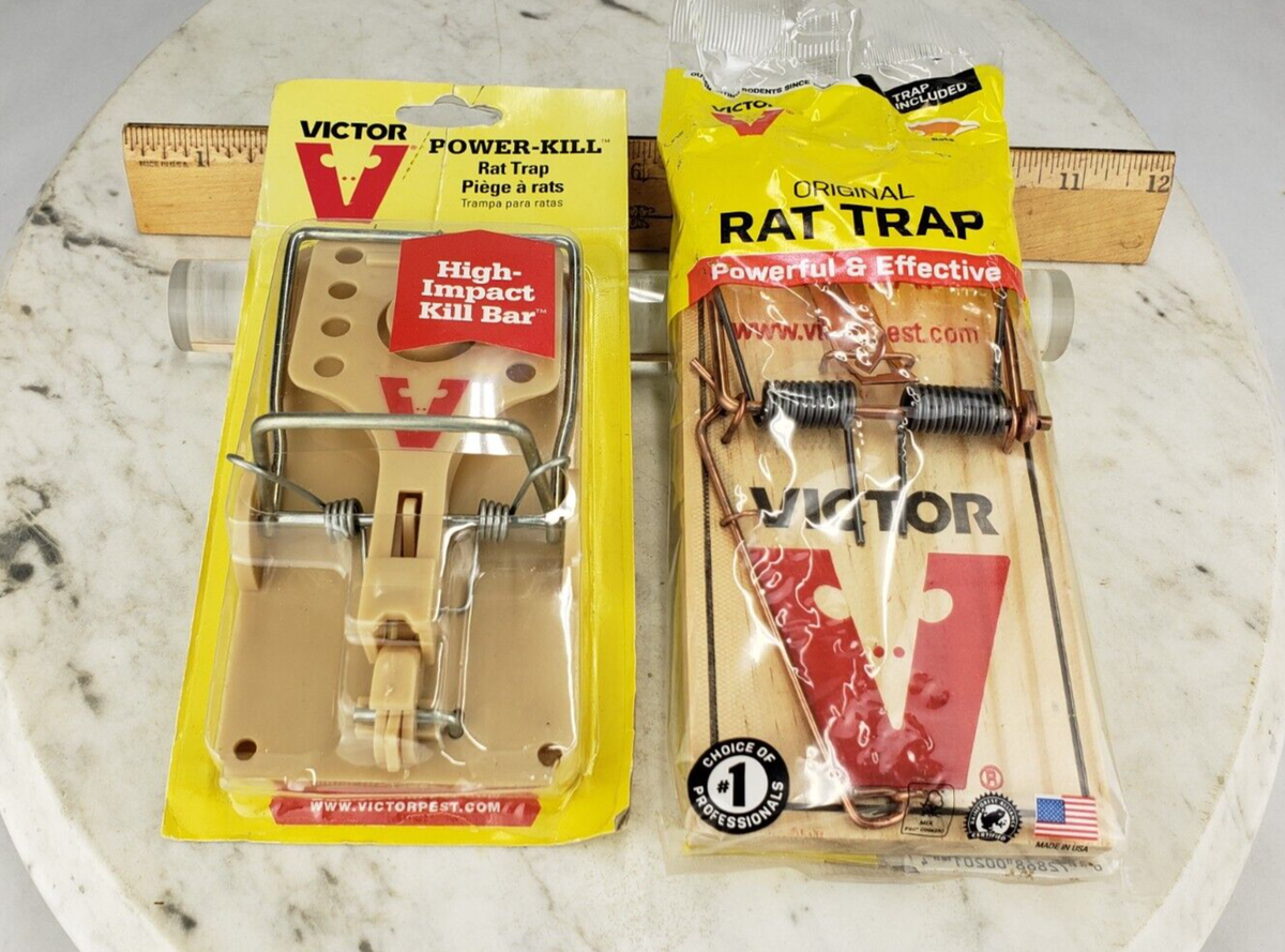 Original Victor Mouse Traps 10 Victor Mouse Trap M040 Wooden Mouse
