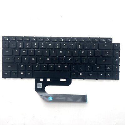 New For Dell Alienware X16 R1 R2 Keyboard US RGB Backlit 0WH5Y9 WH5Y9 ...
