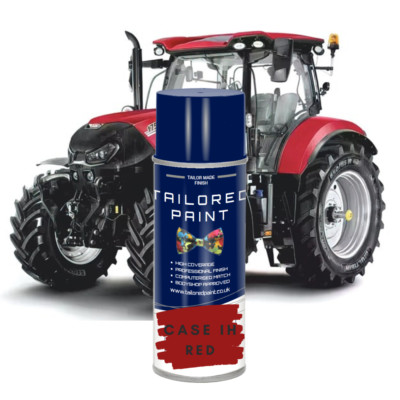 CASE IH International Red Tractor Aerosol Spray Paint Rattle Can Direct ...