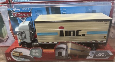 CARS MOVIE DISNEY PIXAR CARS " CHET BOXKAAR " iINC DIECAST 1:55 SEMI ...
