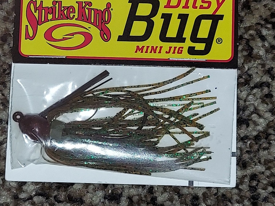 Strike King Bitsy Bug Mini Jig 3/16oz BBJ316-11 New | eBay