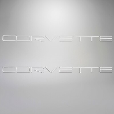 Acrylic Fuel Rail Cover Lettering Kit For 1992-1993 Corvette | eBay